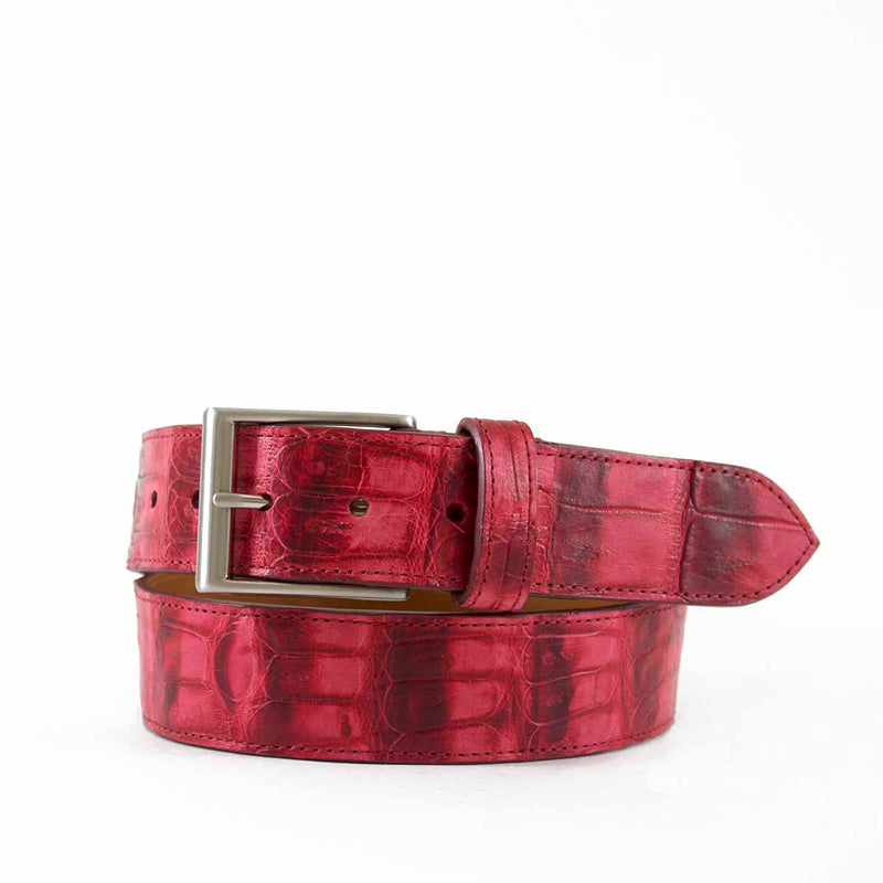 100% Genuine Formal & leather Belts for men with crocodile tail. - Roma ...